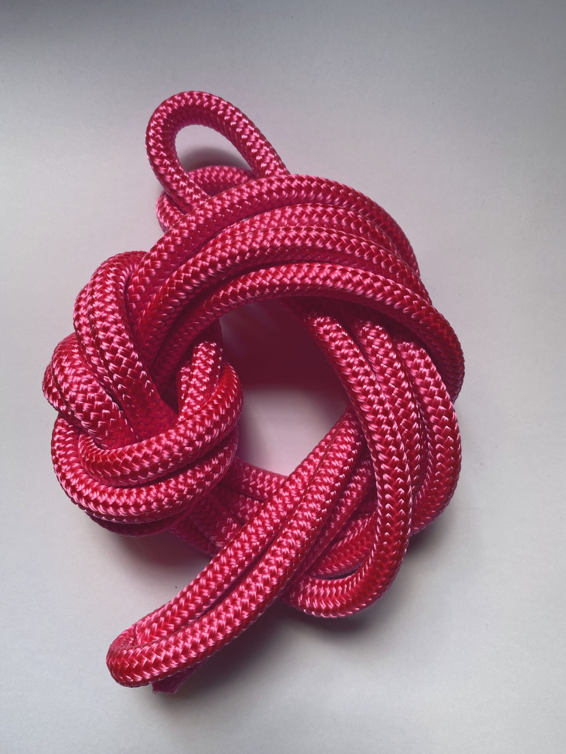9mm neon pink rope - Fun Dance Company